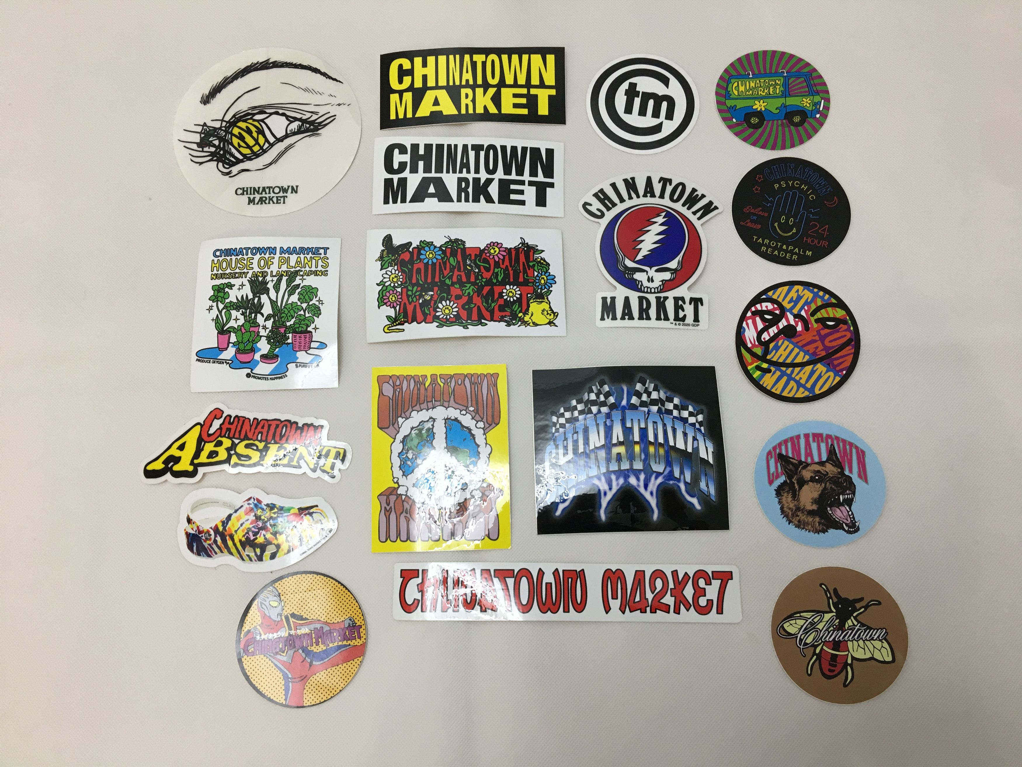 Stickers Chinatown Market Sticker Bundle | Grailed