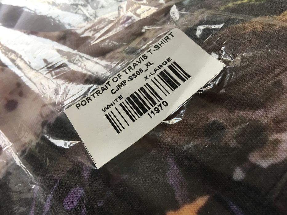 Travis Scott Travis Scott x George Condo Portrait T-shirt Extra Large ...