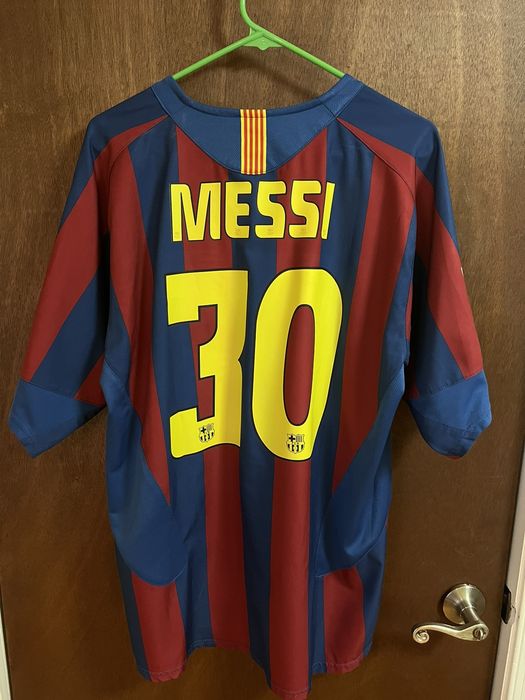 Nike Leo Messi Debut Barcelona Soccer Kit | Grailed