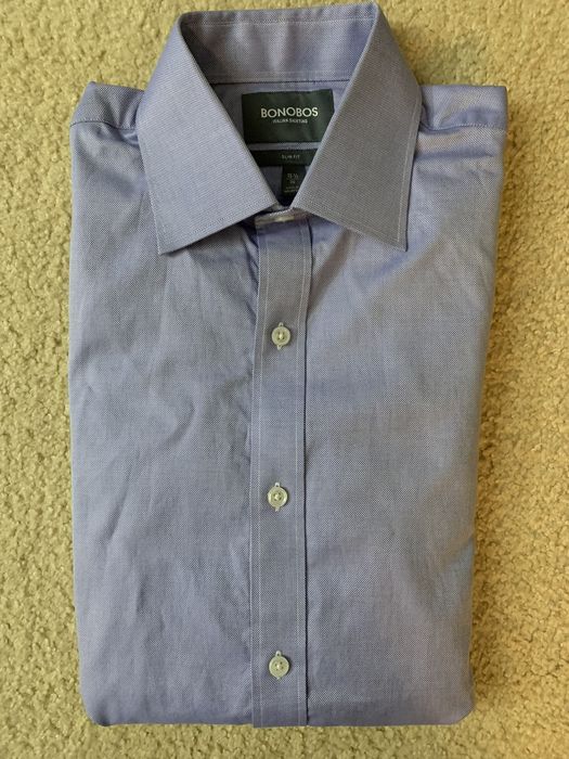 Bonobos Slim Fit Dress Shirt Size 15.5, 34 | Grailed
