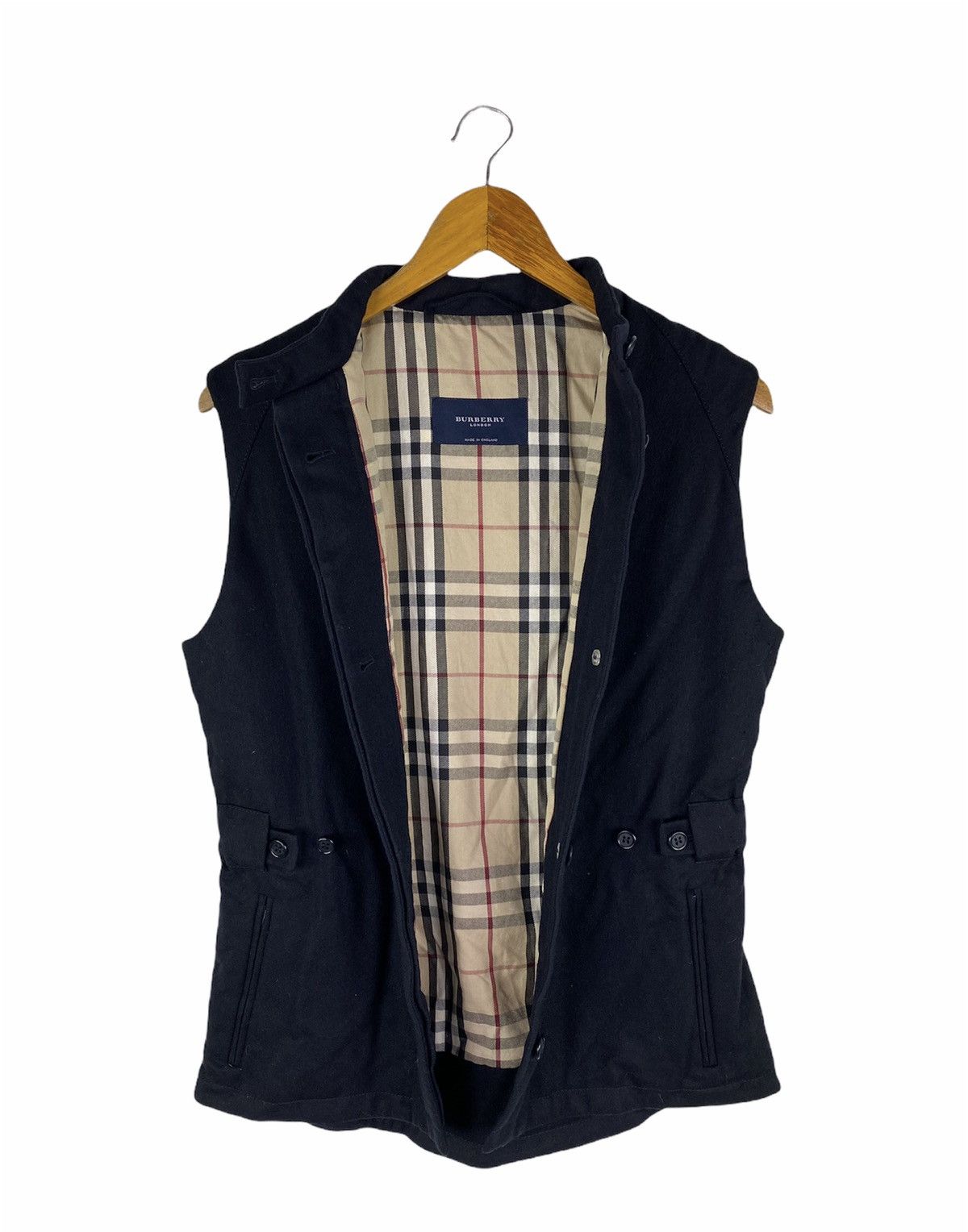 Burberry 🔥DHL SHIPPING🔥BURBERRY LONDON MADE IN ENGLAND WOOL VEST | Grailed