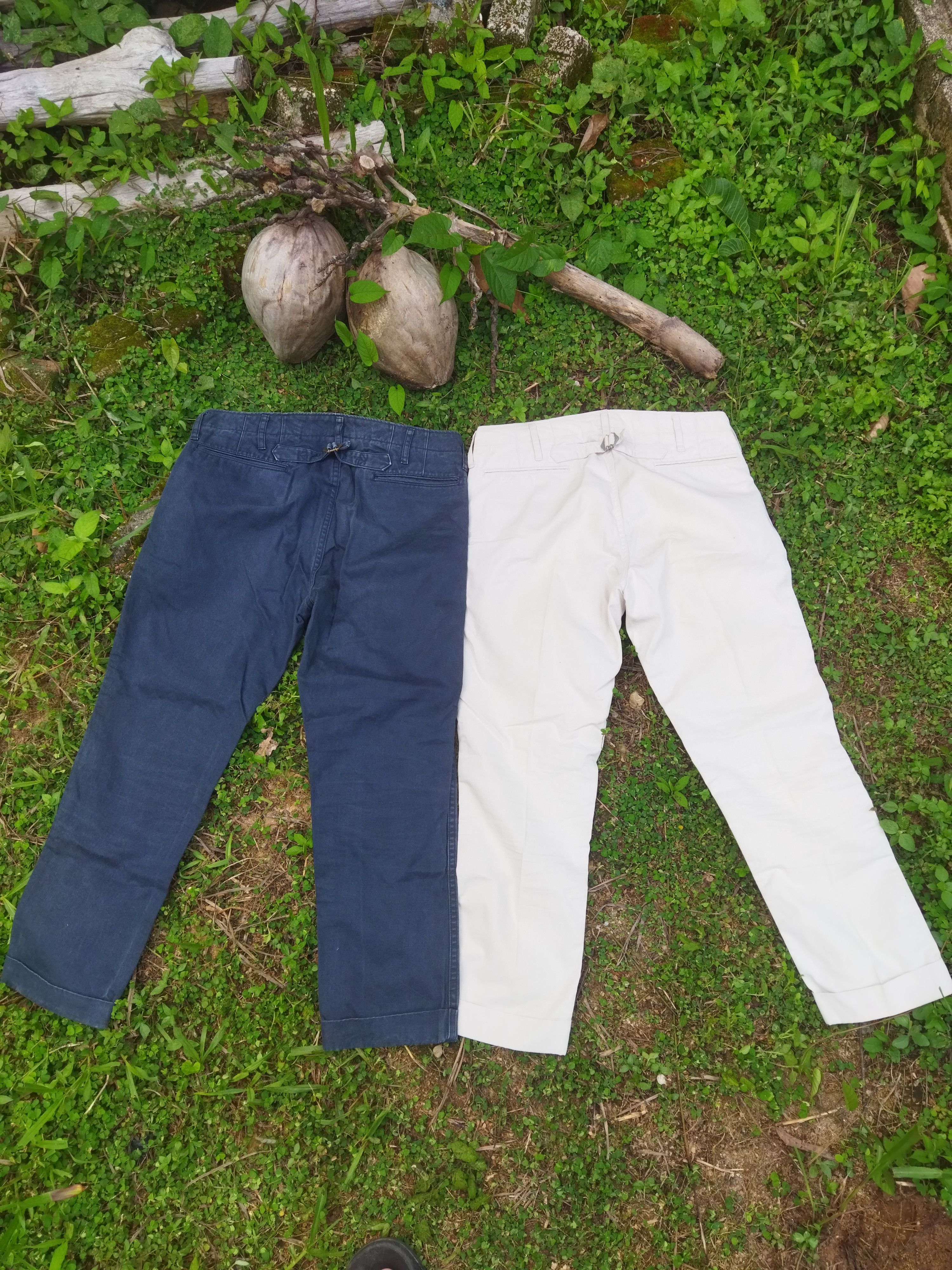 Visvim Combo / Buck Visvim High Water Chinos Buckle back | Grailed