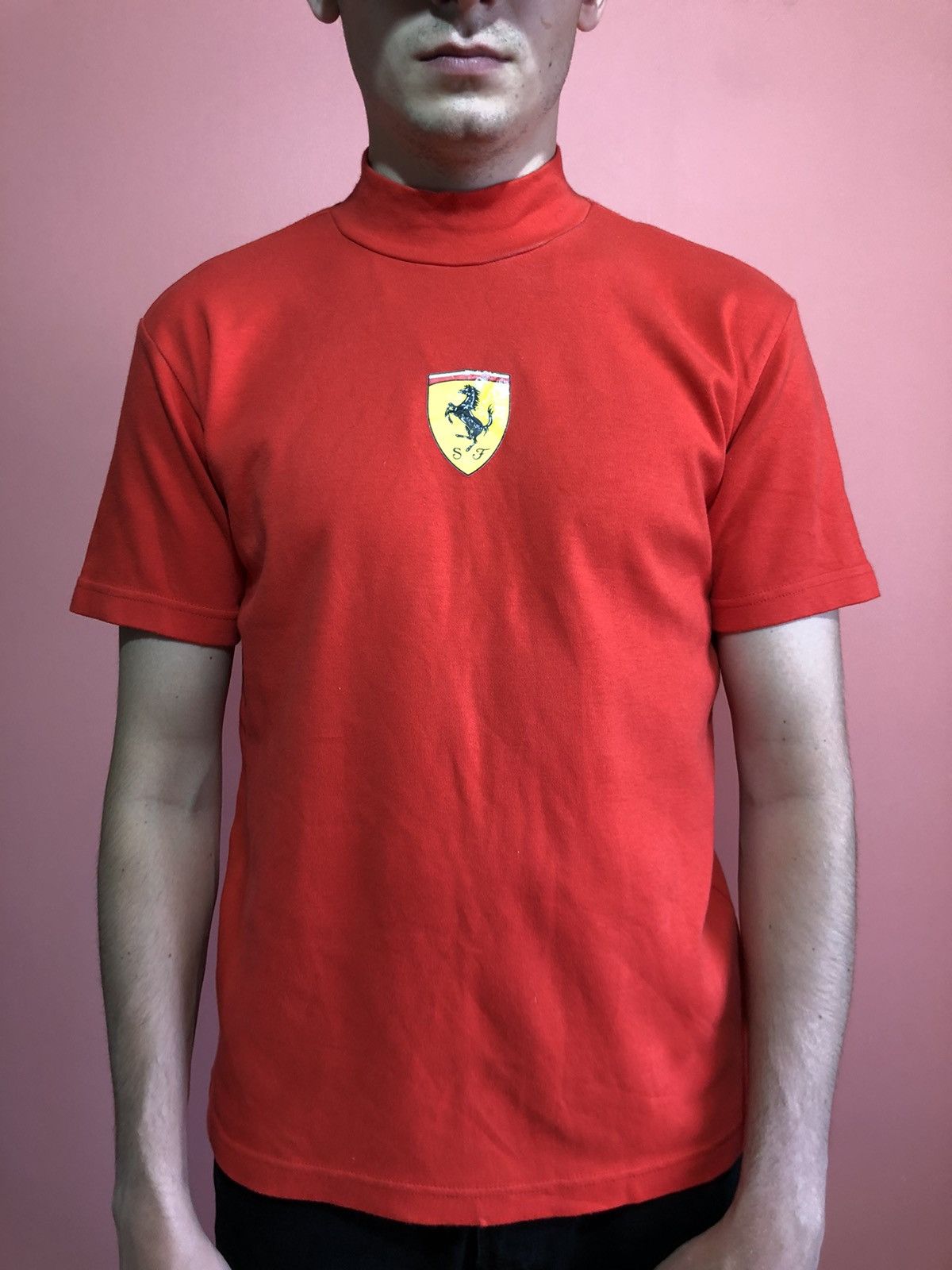 Ferrari × Fila Fila Ferrari racing tee shirt vintage logo | Grailed