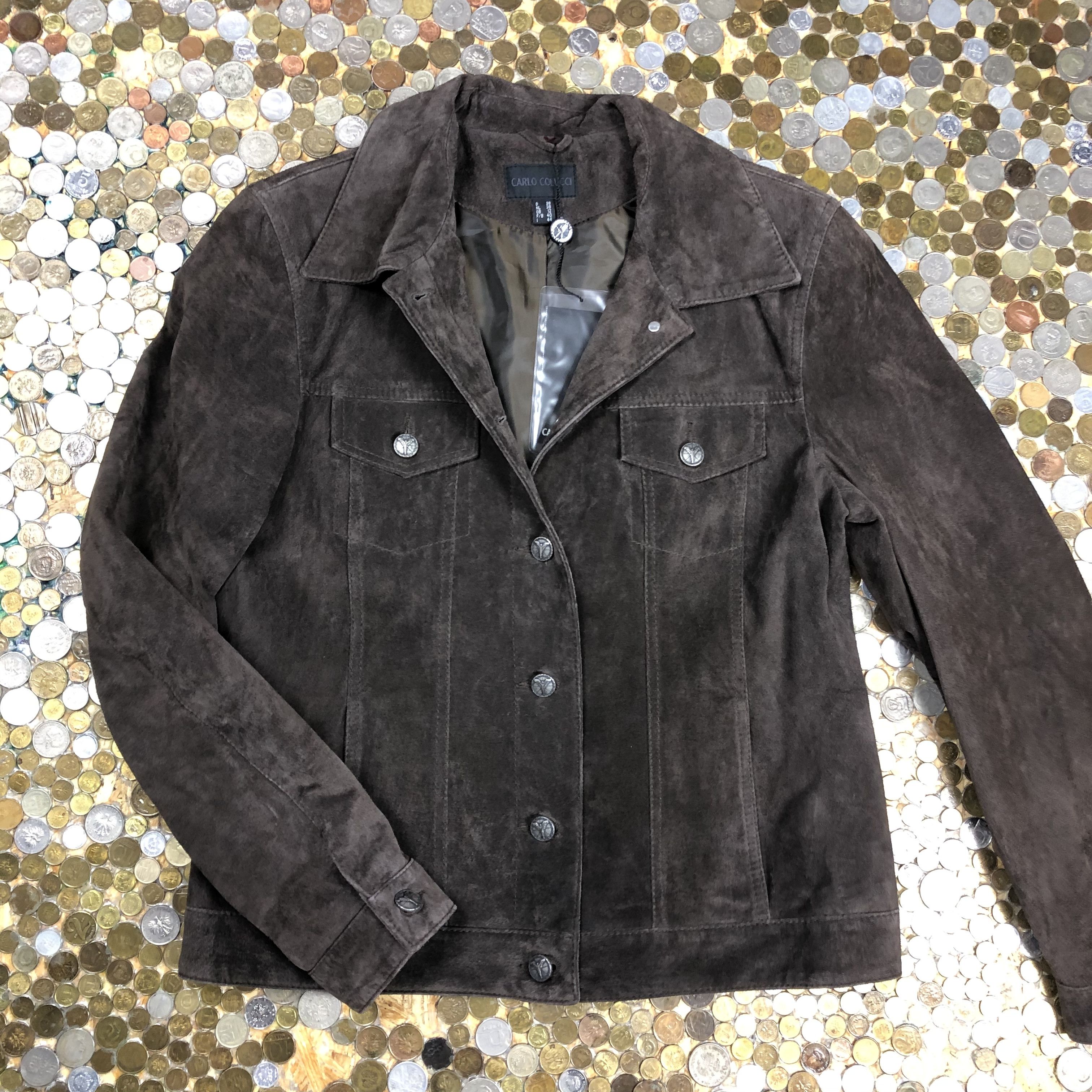 Vintage Carlo Colluci Vintage Leather jacket 90's | Grailed