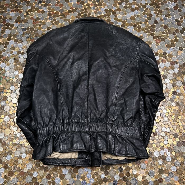 Vintage Vintage Trapper Leather Jacket 90's | Grailed