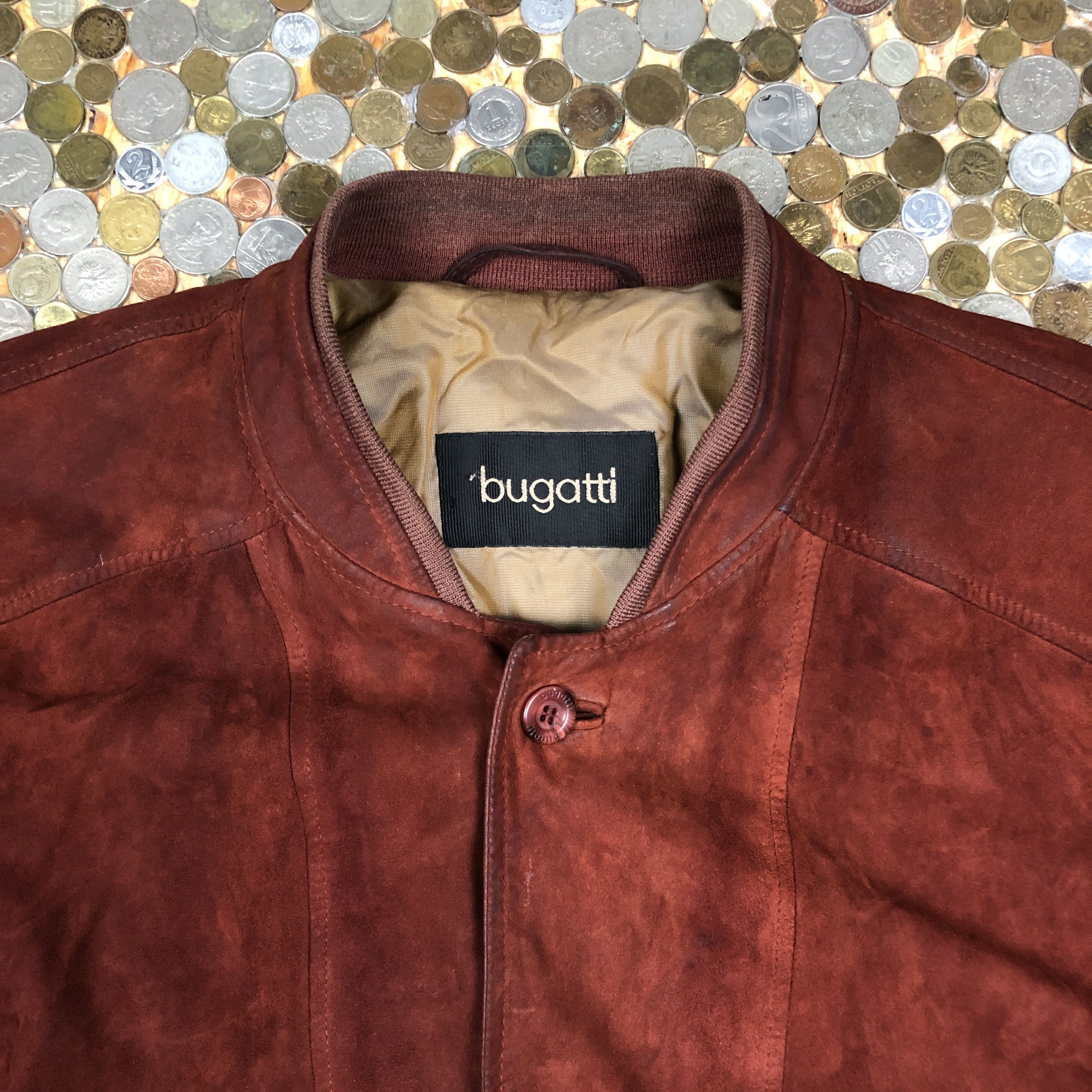 Vintage Bugatti Vintage Real Lather Bomber Jacket 90's | Grailed