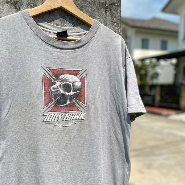 Vintage 💥 RARE 💥 Vtg.90s Tony Hawk Skull Logo (U.S.A) | Grailed