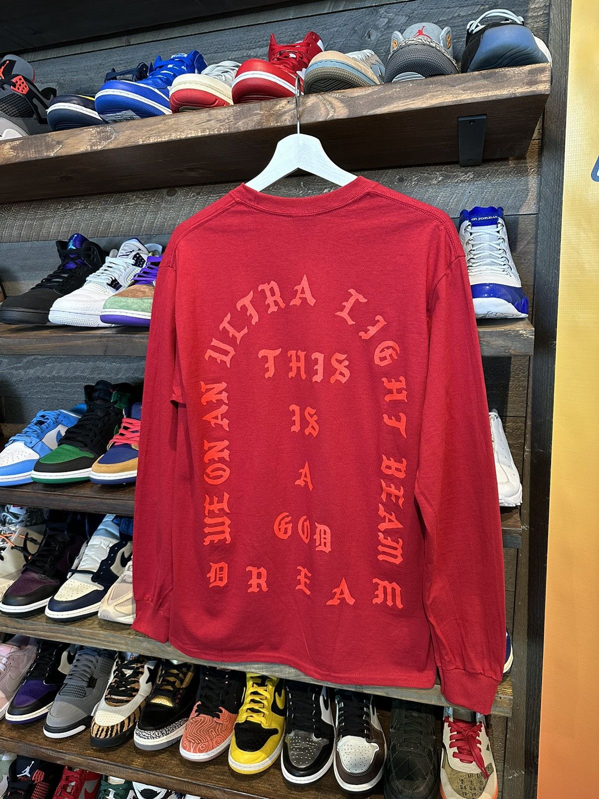 Kanye West KANYE WEST YEEZY TLOP LISTENING PARTY Ultralight Beam LS ...