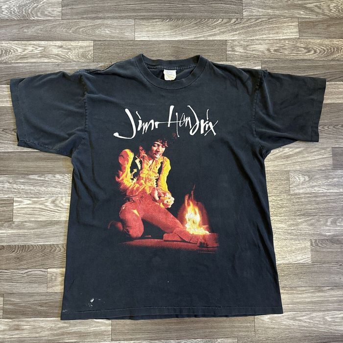 Vintage Vintage 90s Jimi Hendrix Shirt; Men’s Large; Winterland Tag ...