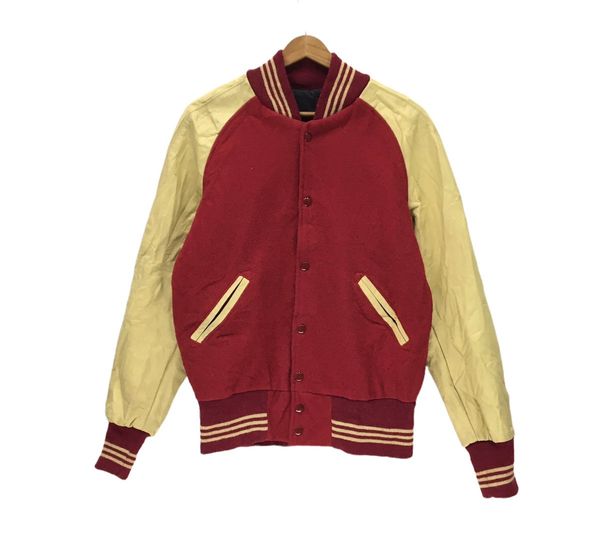 Skookum SKOOKUM LETTERMAN Leather Varsity Jacket | Grailed