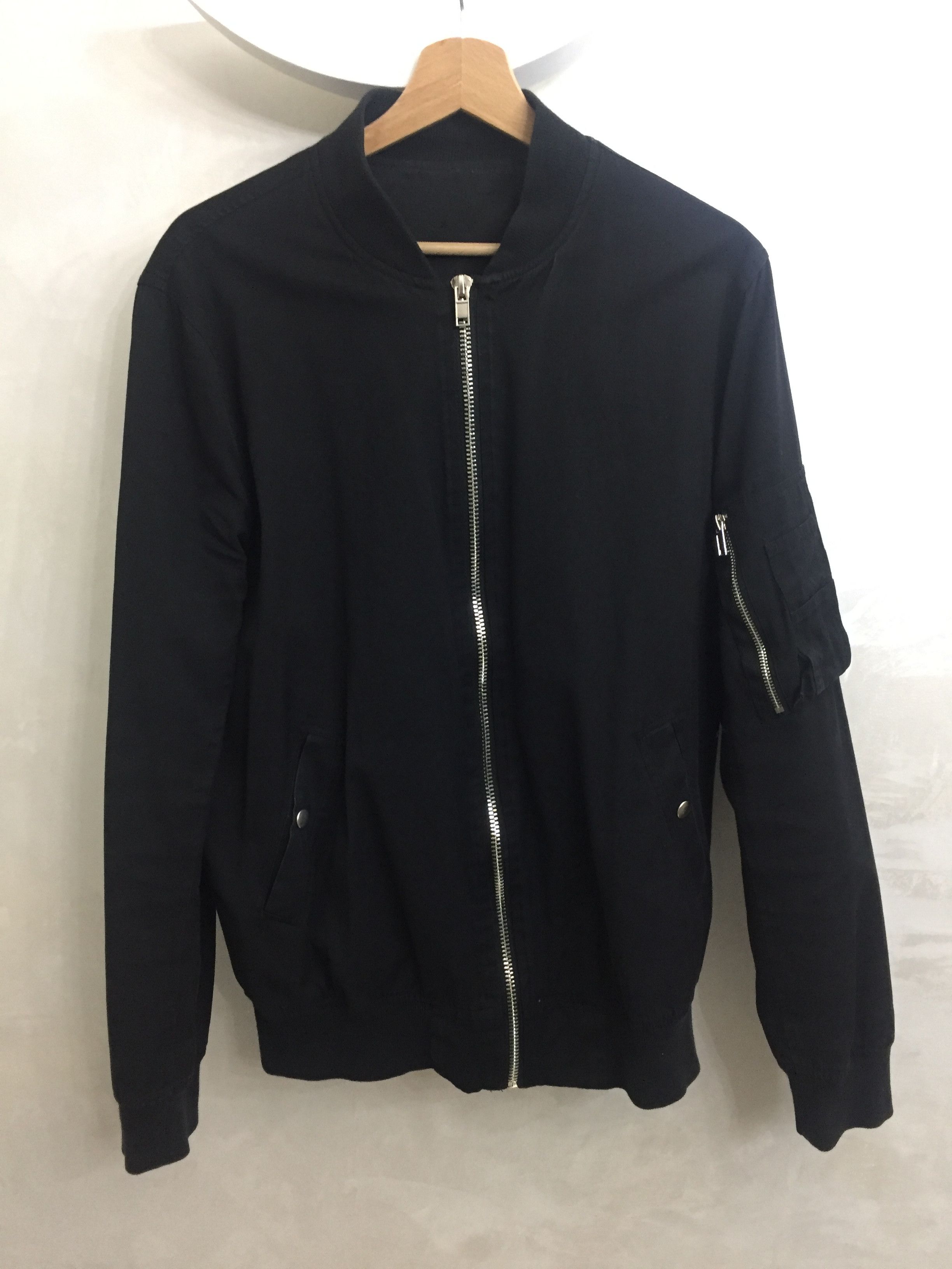 Rick Owens SS14 Mainline Flight Bomber Jacket | Grailed
