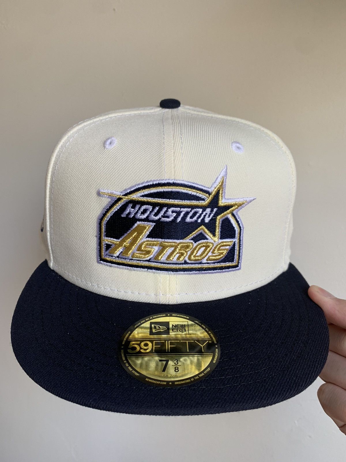 New Era 7 3/8 Hat Club White Dome Houston Astros 35 Years | Grailed