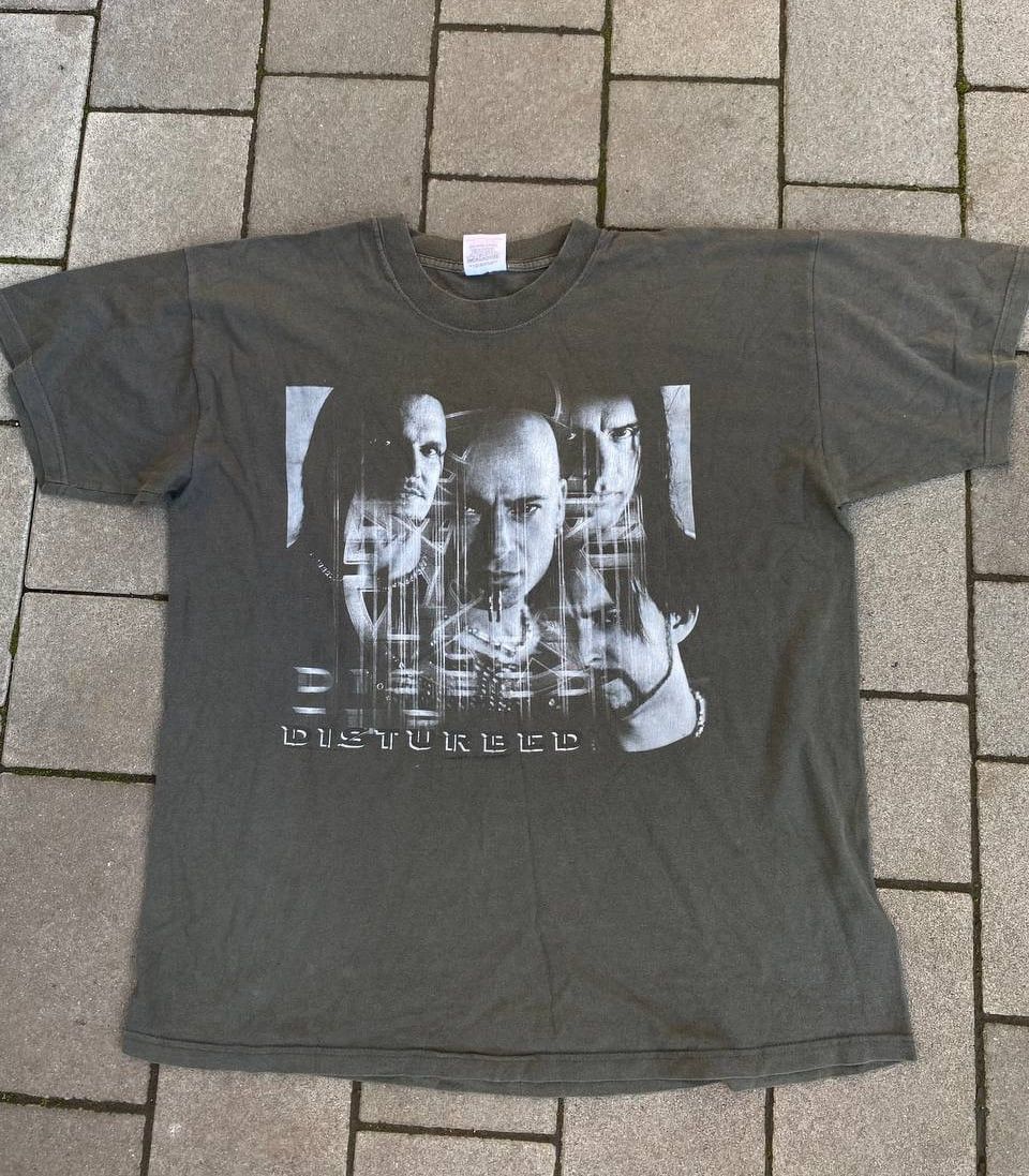 Band Tees × Vintage Vintage Rare Disturbed 2002 World Tour T-shirt ...