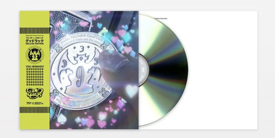 Yung Lean Bladee & Mechatok Good Luck x Phire Wire CD | Grailed