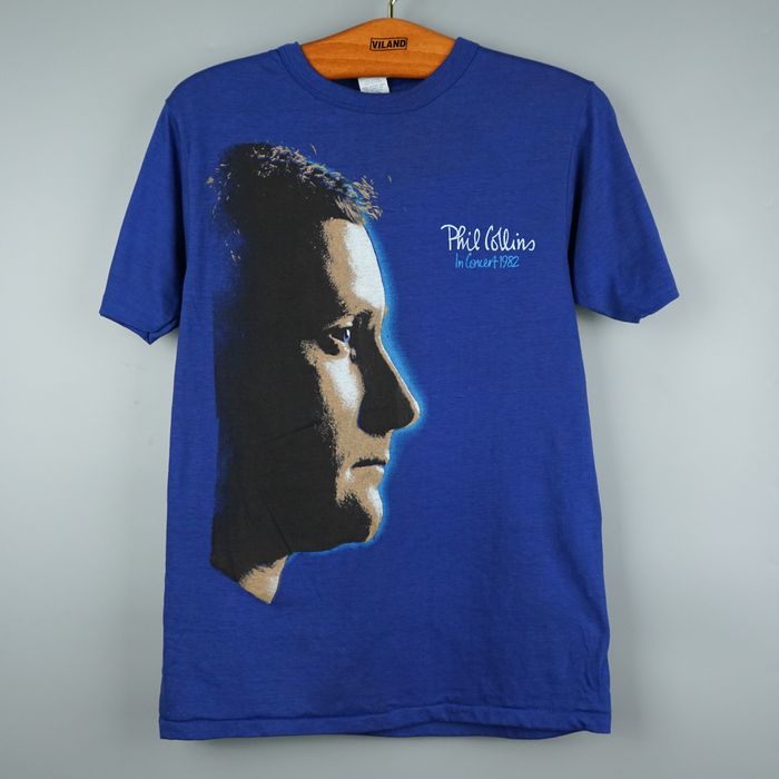 Vintage 1982 Phil Collins tour t shirt | Grailed