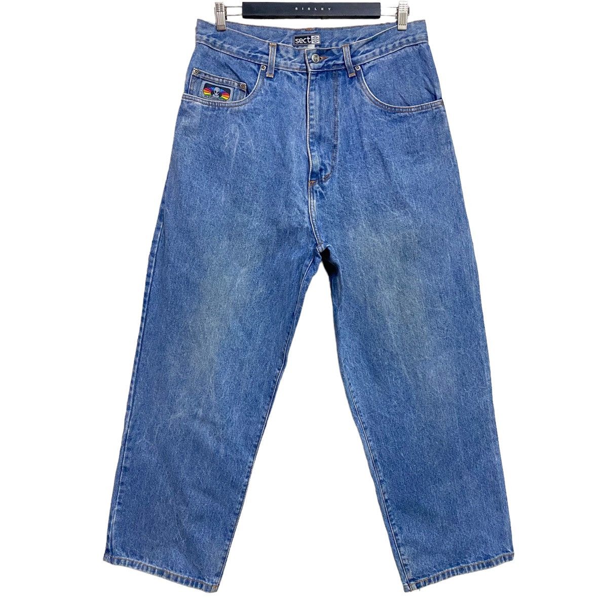 Vintage Vintage Alien Workshop Denim Baggy Jeans Made in Usa | Grailed