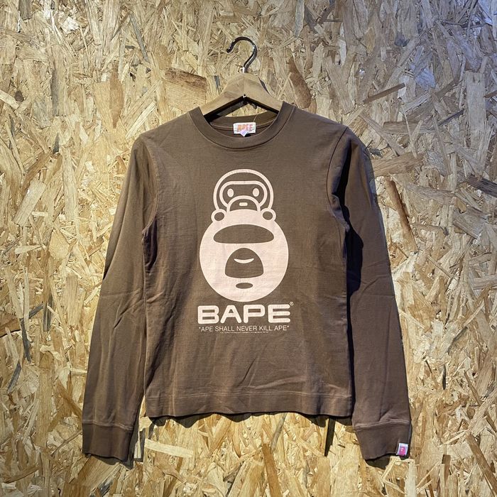 Bape RARE OG 2007‼️Apee By A Bathing Ape Baby Milo Longsleeve Tees ...