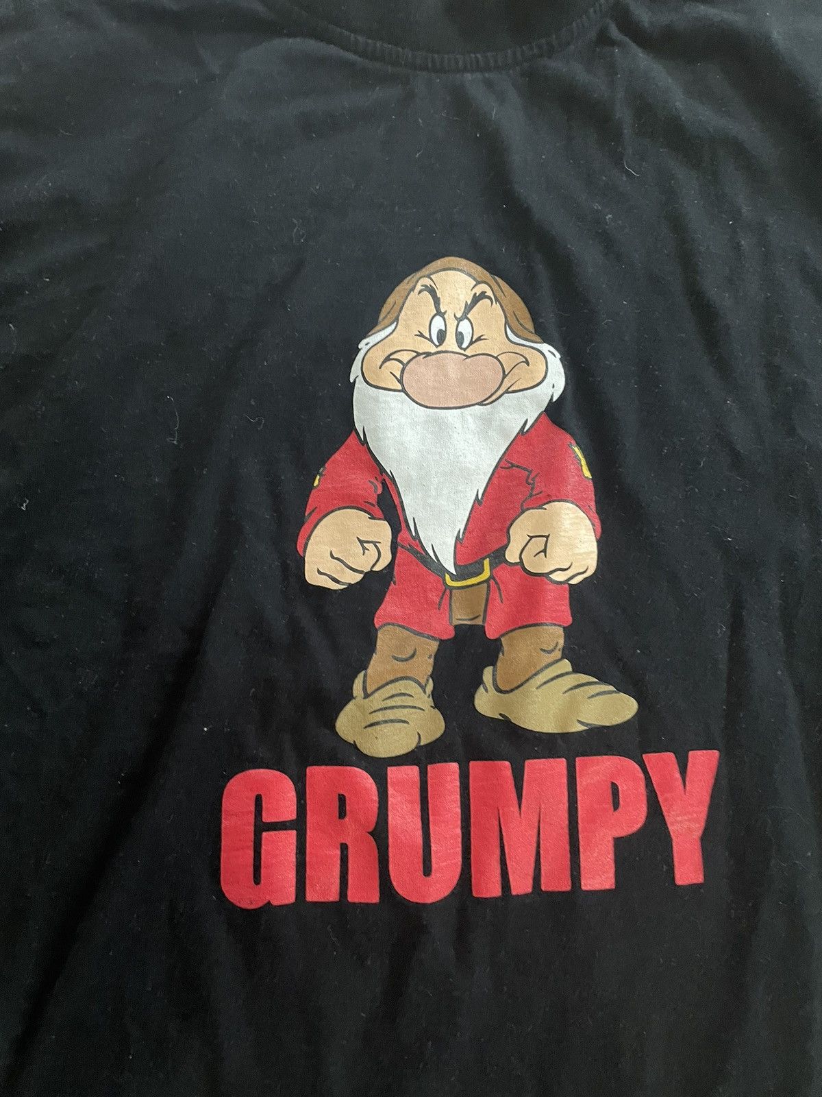 Disney Official Disney grumpy graphic tee | Grailed