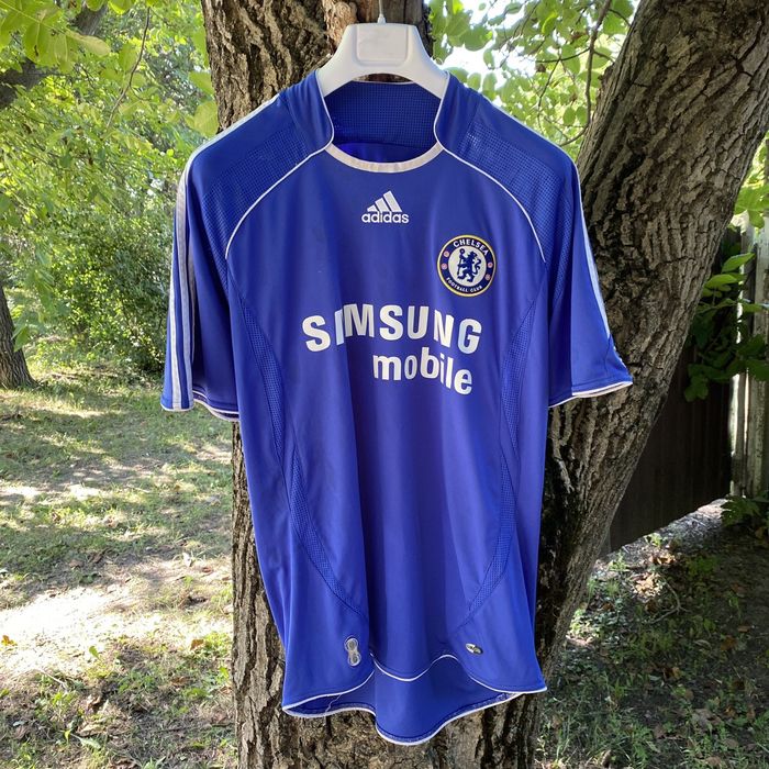 Vintage Adidas x FC Chelsea 2006 2007 Home Football Shirt Rare Kit ...