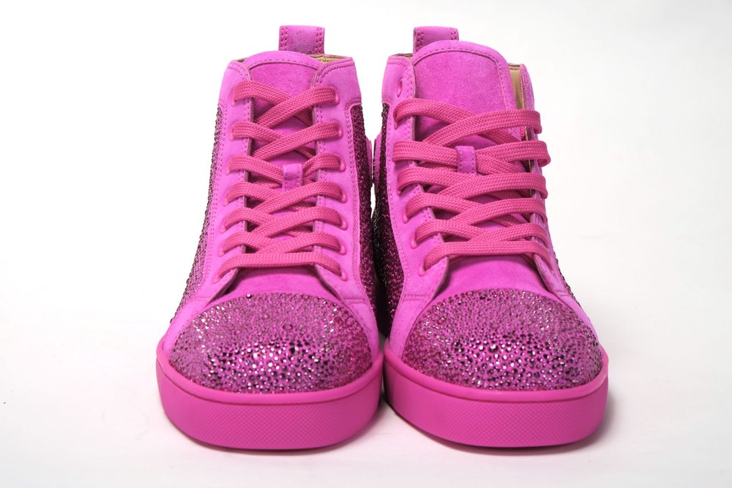 Christian Louboutin Christian Louboutin Diva Hot Pink Louis Flat Veau ... Christian Louboutin Christian Louboutin Diva Hot Pink Louis Flat Veau ...