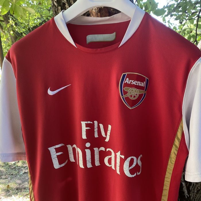 Nike BLOKECORE ⚽️ Nike x Arsenal 2006 Home Football Shirt Rare Kit ...