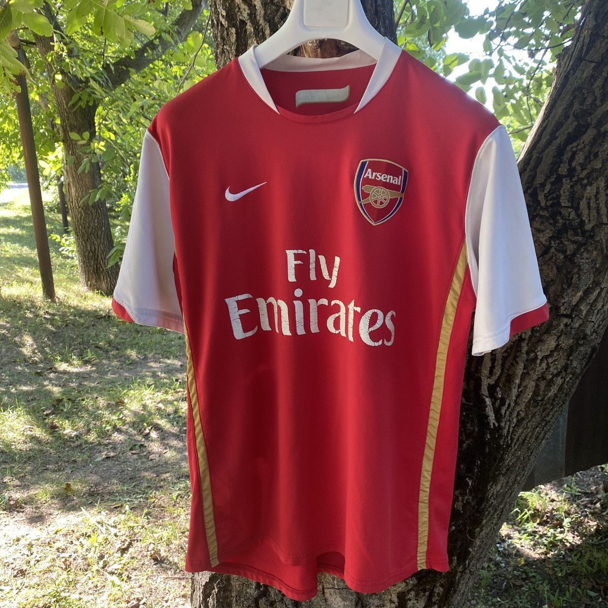 Nike BLOKECORE ⚽️ Nike x Arsenal 2006 Home Football Shirt Rare Kit ...