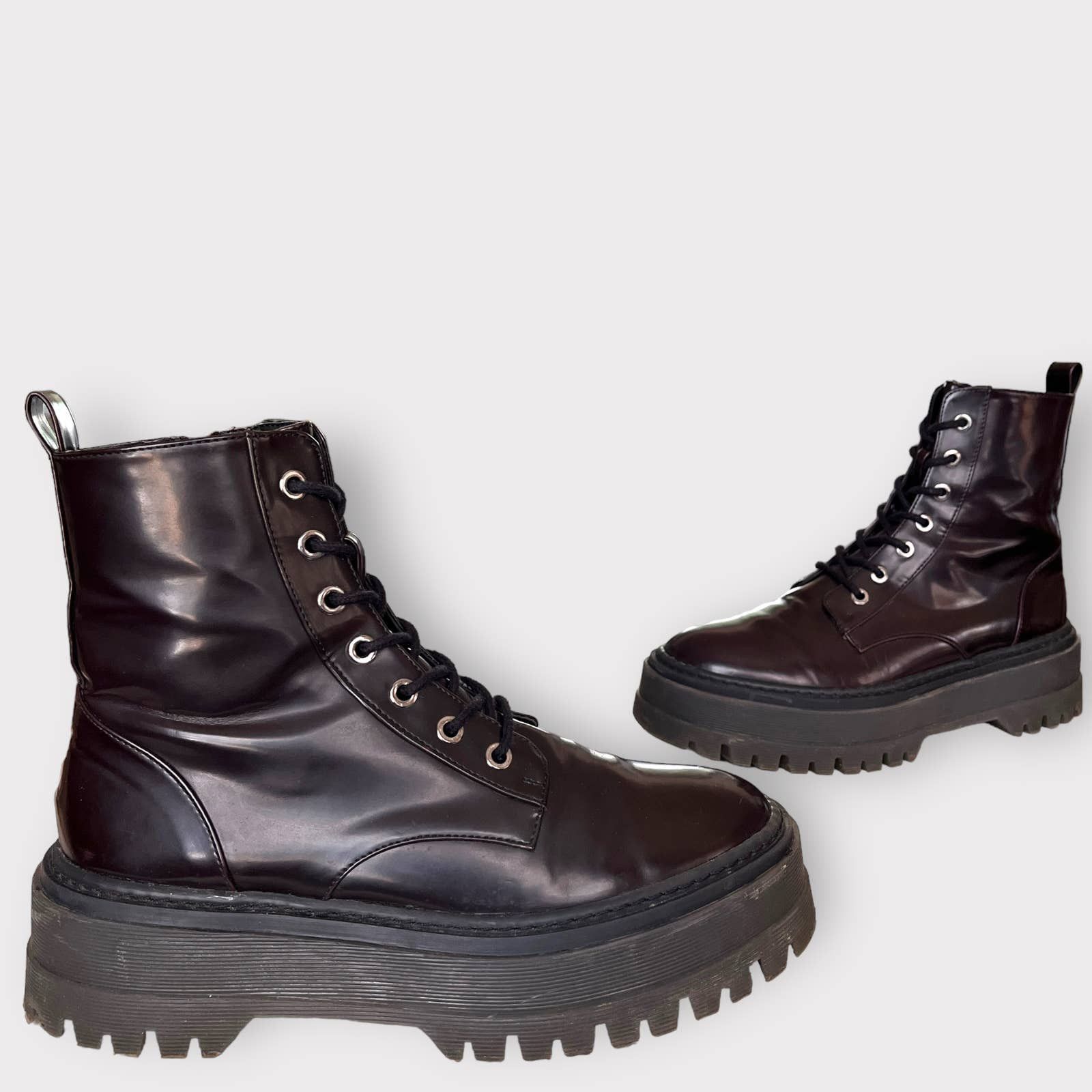 Bershka Bershka High Top Chunky Platform Boots | Grailed