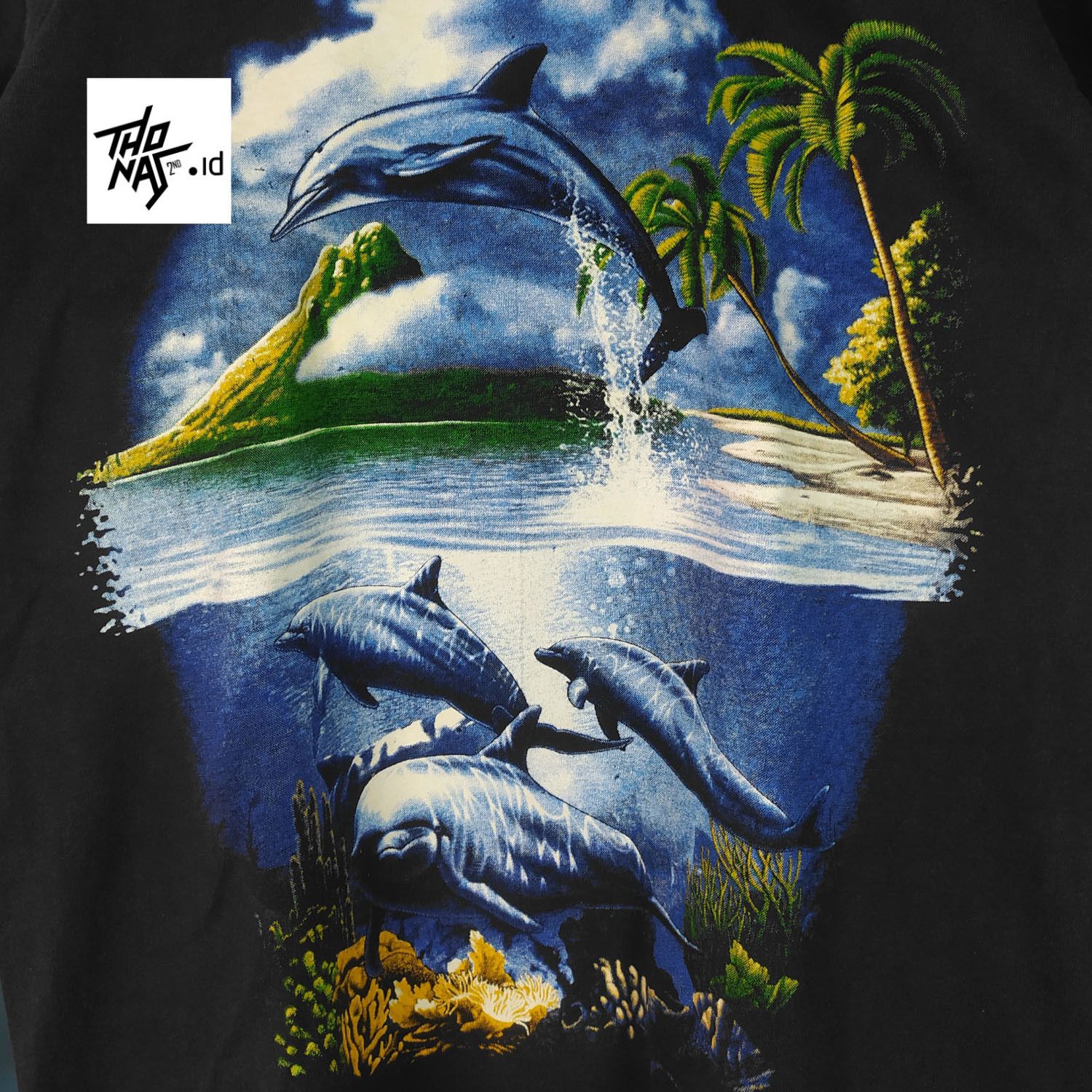 Animal Tee Dolphin Big print | Grailed