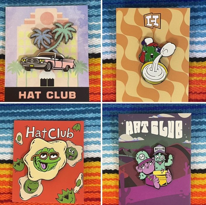 Hat Club Hatclub pin pack | Grailed