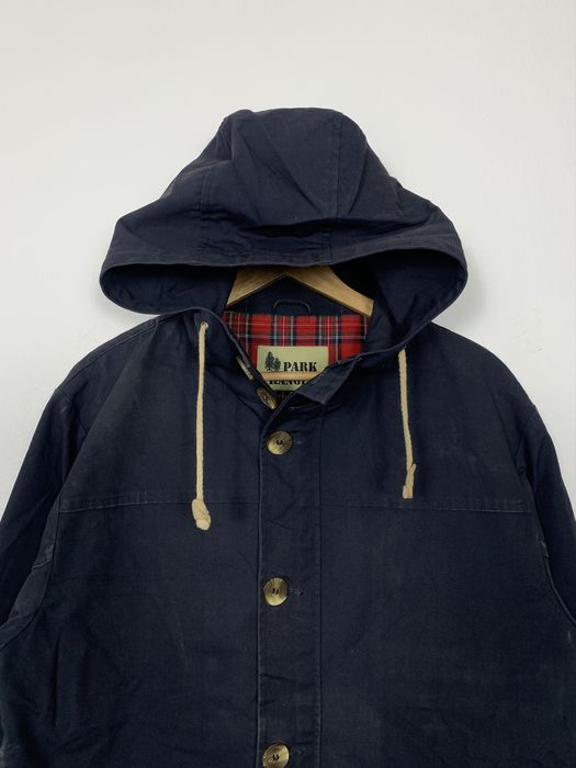Vintage Vintage Park Ranger Sun Faded Checkered Lining Hoodie Jacket ...