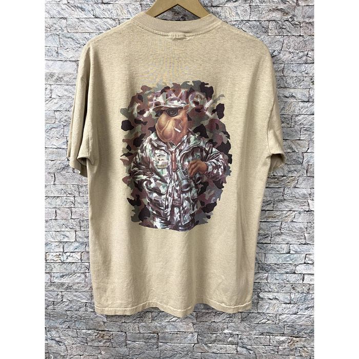 Camel 90s vintage camel Cigarettes camo graphic t-shirt | Grailed