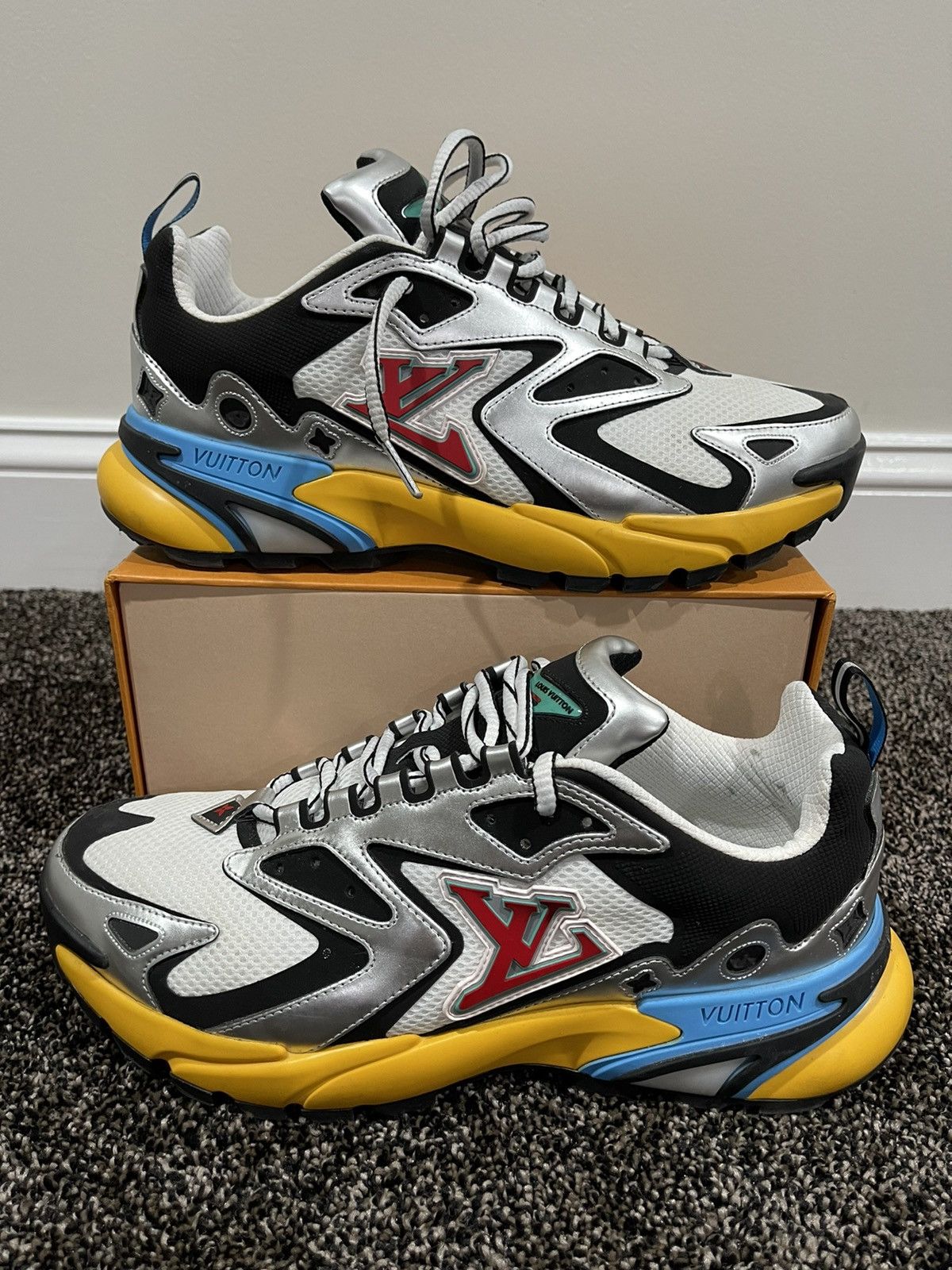 Louis Vuitton × Virgil Abloh Louis Vuitton Virgil LV Runner Tactic ...