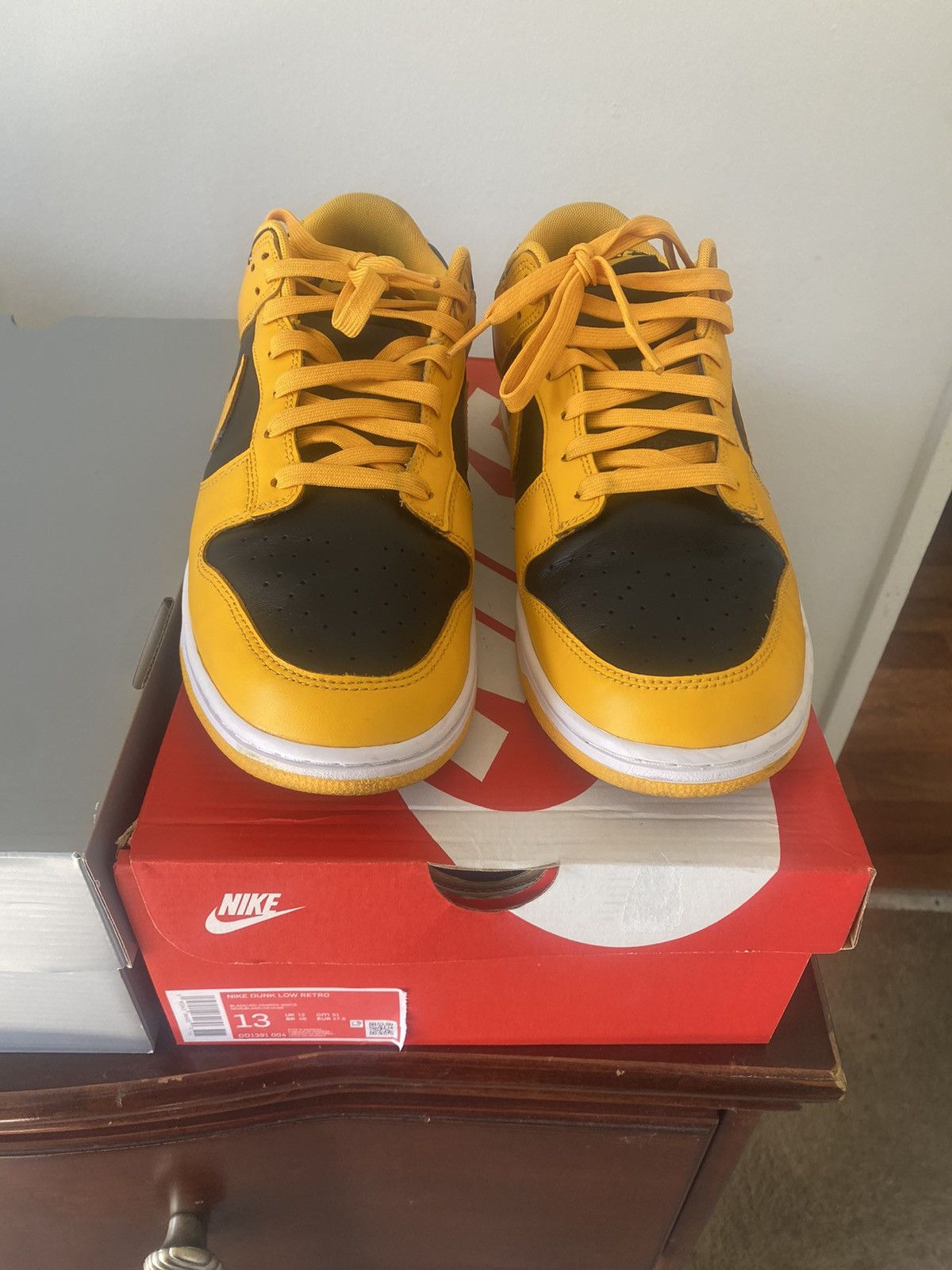 Jordan Brand × Nike Nike Dunk Low Retro Goldenrod | Grailed