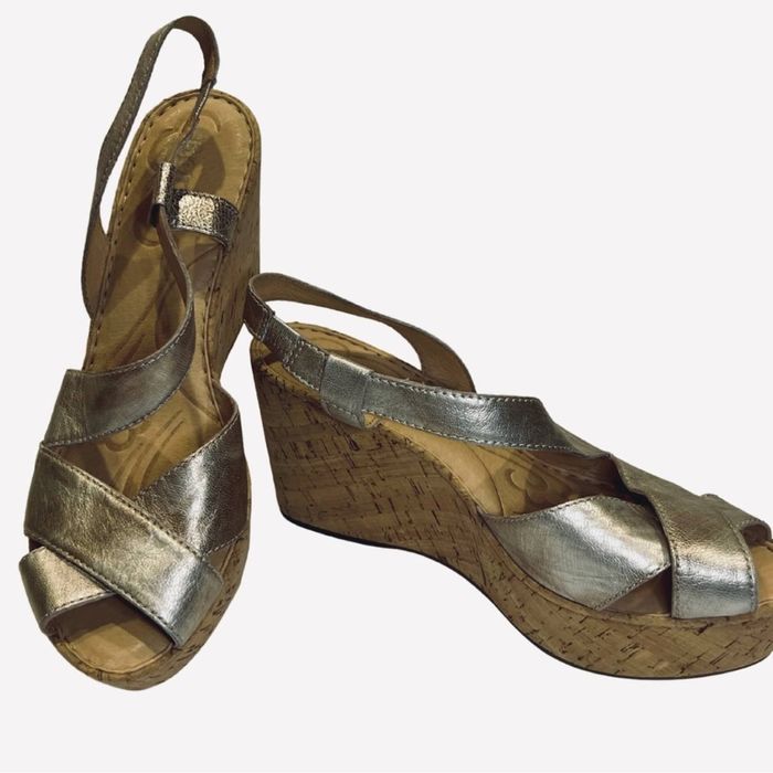 Born Born Wedge Sandals | Grailed