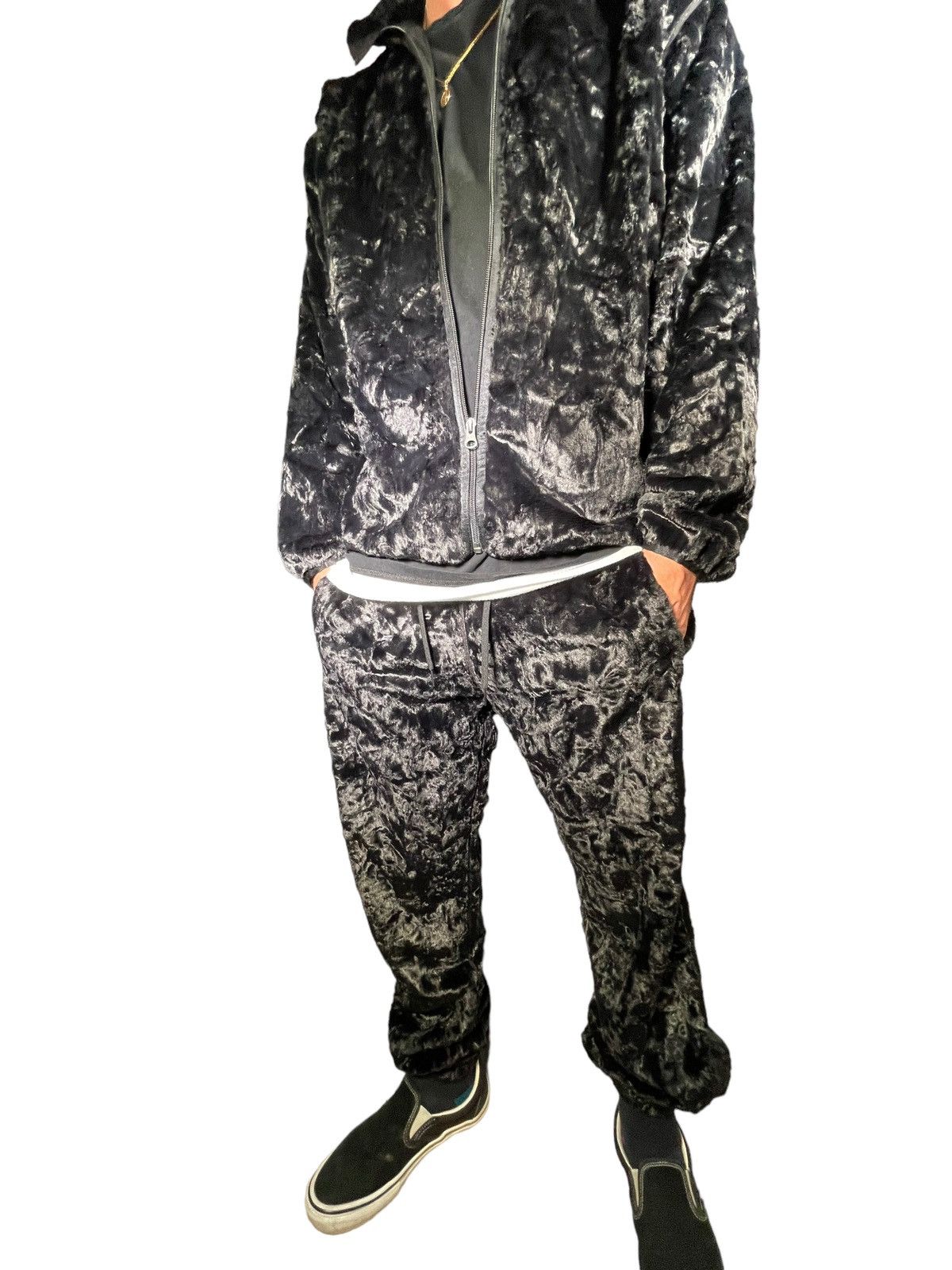 Needles Needles Velour Track Suit | Grailed