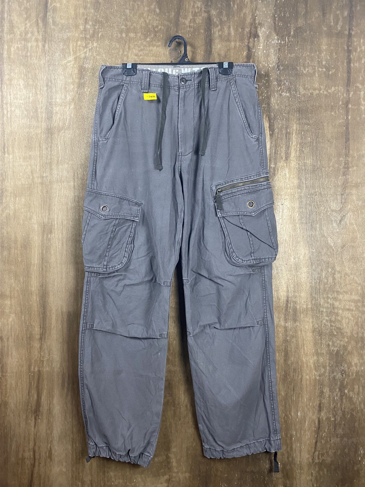 Japanese Brand × Streetwear × Vintage DL Vache W.T34 multipocket tactical Cargo Pants #2433 ...