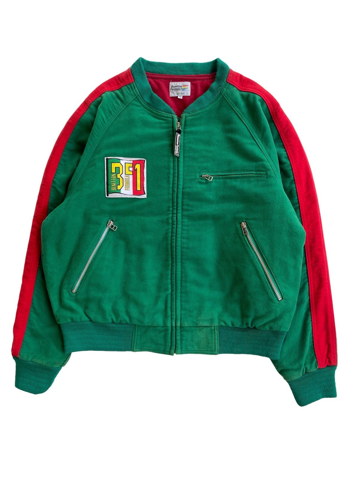 Benetton × Bomber Jacket × United Colors Of Benetton VINTAGE BENETTON ...