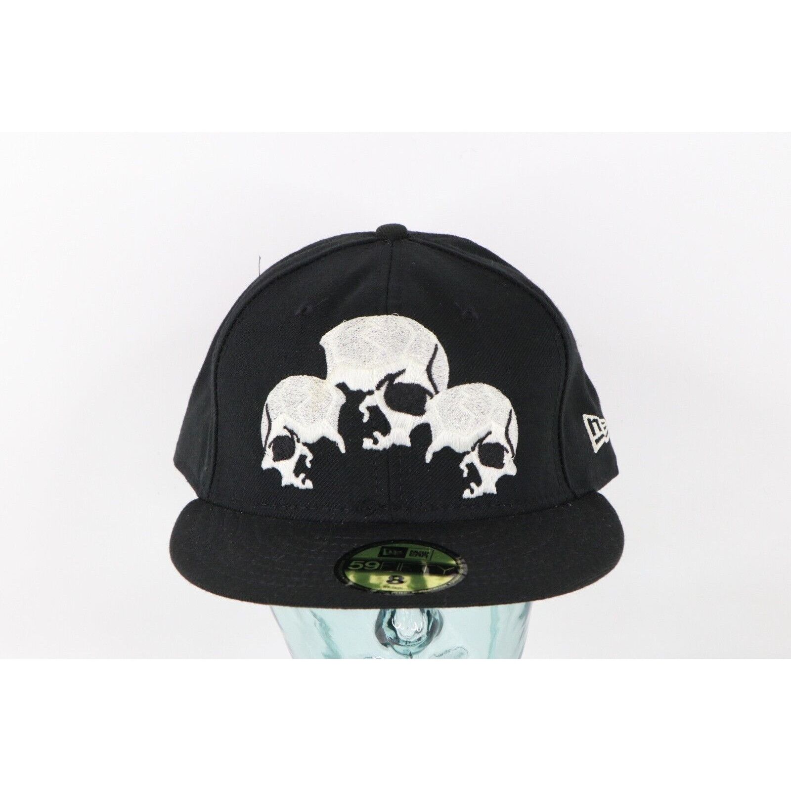 New Era × Vintage NOS Vintage 90s New Era Pirates Triple Skull Fitted ...