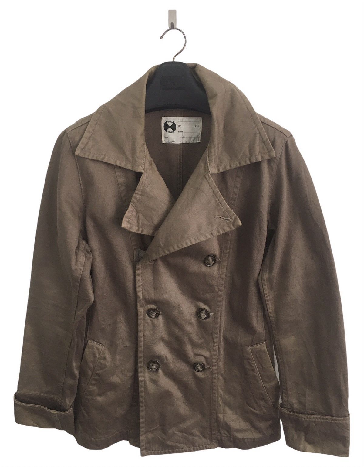 Issey Miyake Final home double breasted survival jacket | Grailed