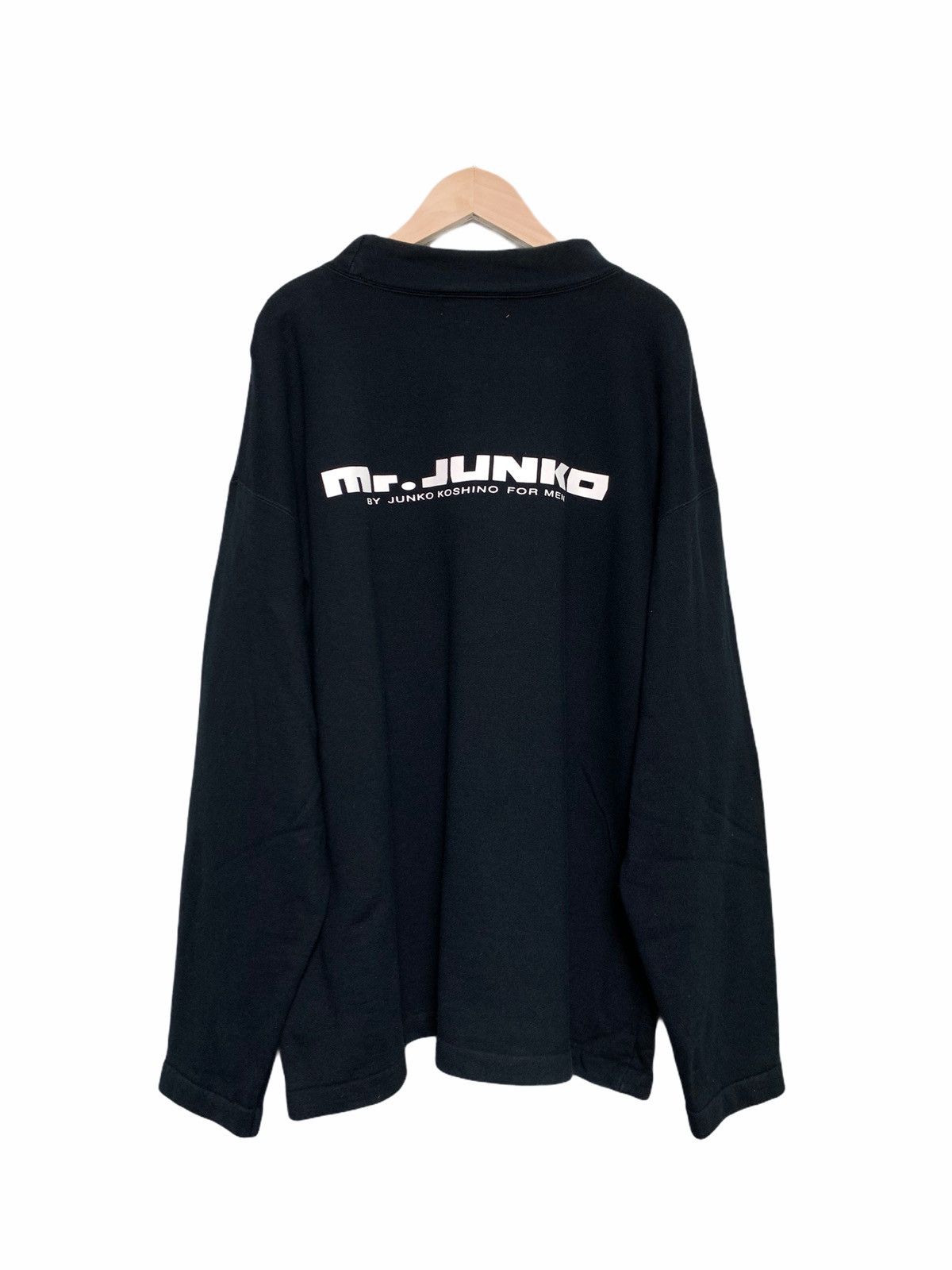 Japanese Brand × Mr. Junko Mr.Junko Back Logo Spellout Crewneck | Grailed