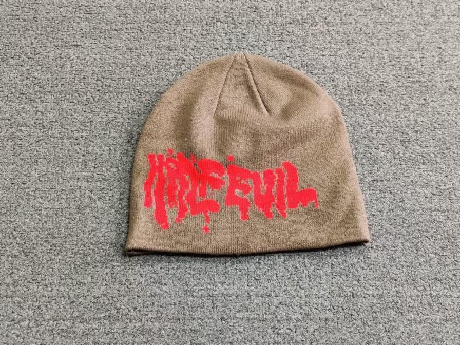 Hat Half Evil 333 x Texas Chainsaw Massacre Beanie Hat Brown I | Grailed