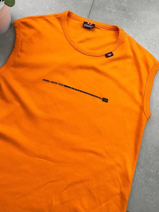 Diesel Diesel Indigo Tech Vintage Rare Tank Top | Grailed