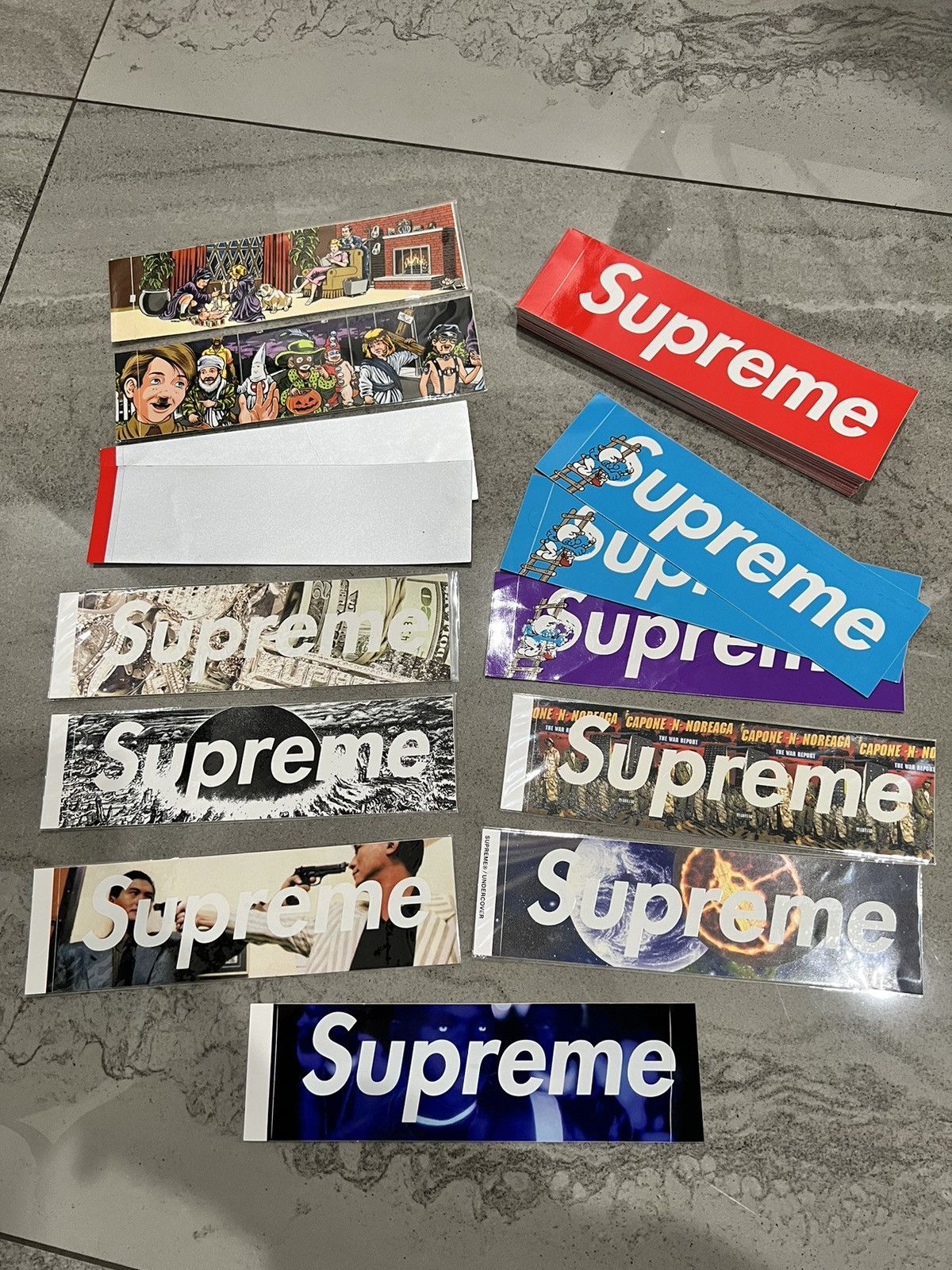 Supreme Supreme Box Logo Stickers Bundle | Grailed