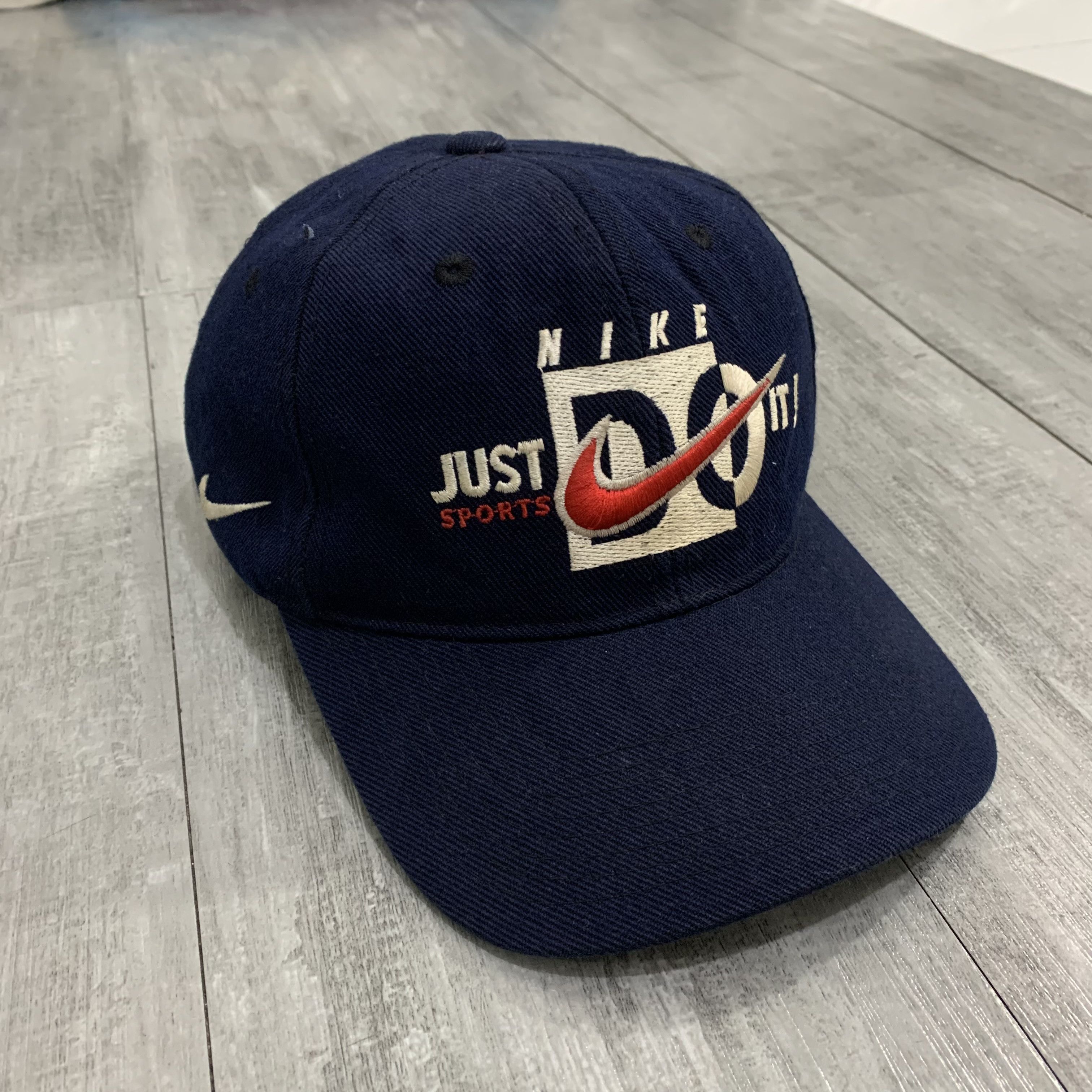 Nike Vintage 90s Nike Velcro Cap Hats | Grailed
