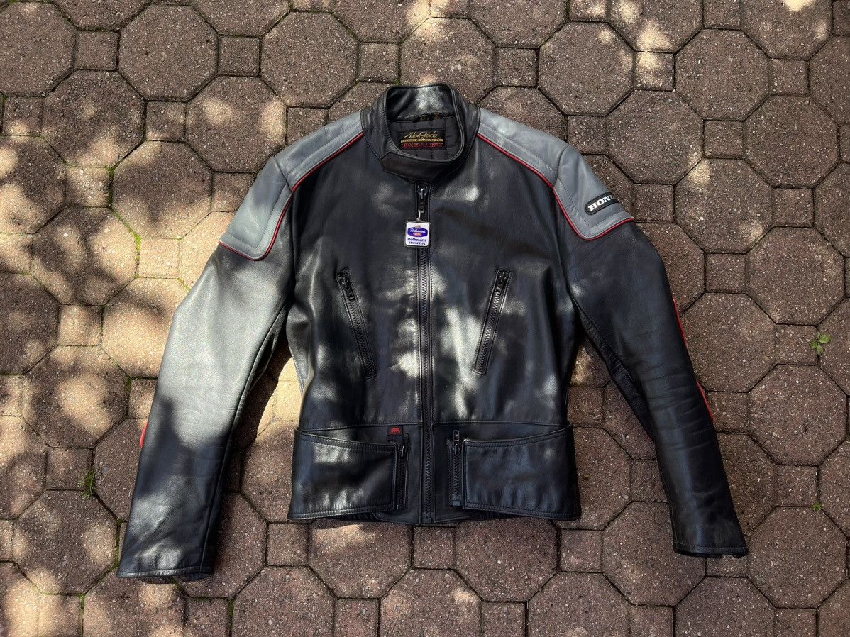 Hein Gericke × Streetwear × Vintage Hein Gericke X Honda Black And Grey ...