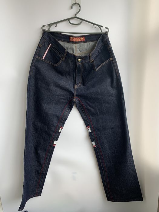 Custom Japanese Style Jeans like Evisu Ed Hardy | Grailed