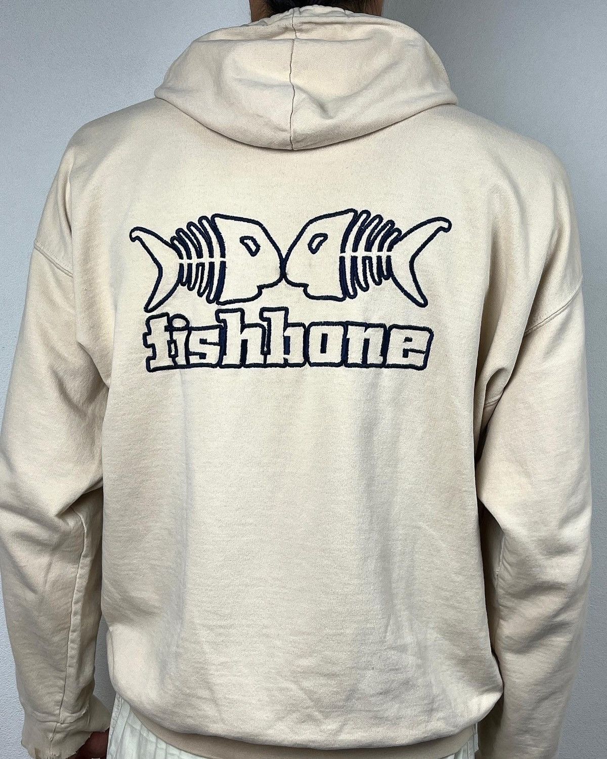 Outdoor Life × Surf Style × Vintage Vintage Mans Fishbone Hoodie Rare ...