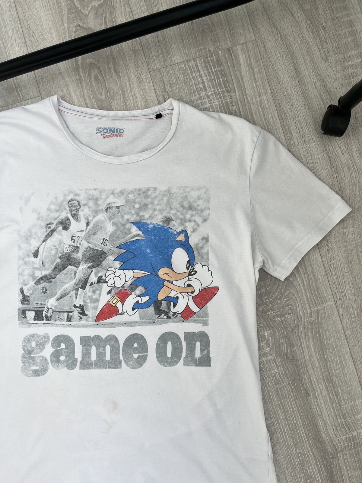 Sonic Lab Sonic The Hedgehog “Game On” Streetwear T Shirt | Grailed