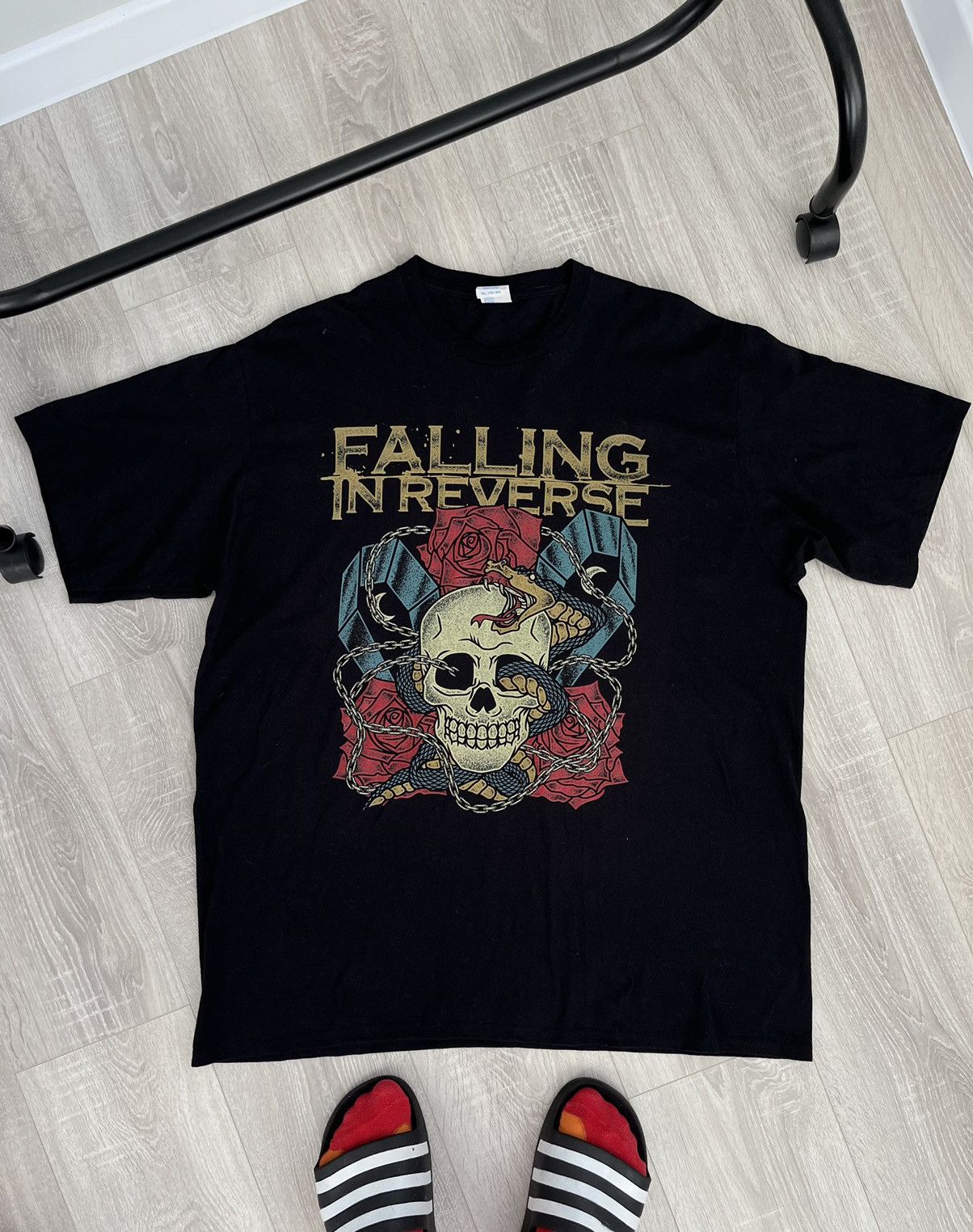 Band Tees × Rock T Shirt × Streetwear Ronnie Radke Falling In Reverse ...