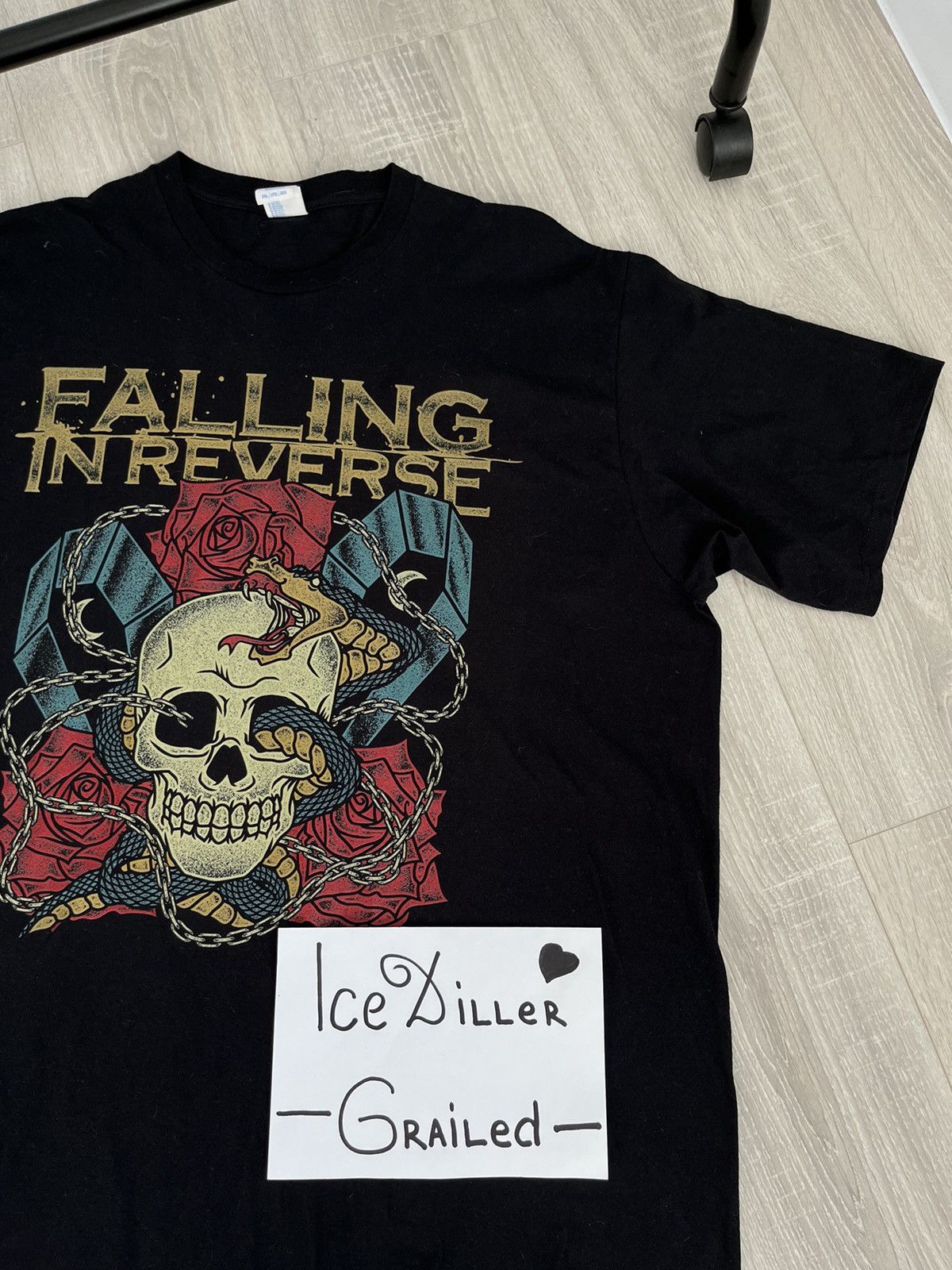 Band Tees Ronnie Radke Falling In Reverse Rock Band T Shirt | Grailed